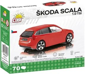 COBI 24582 Škoda Scala 1.0 TSI / 70 dílů / 1:35 / od 5 let