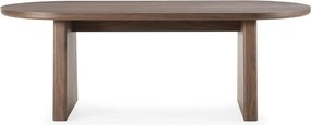 Jídelní stůl v dekoru ořechu 100x200 cm Blair – MOME