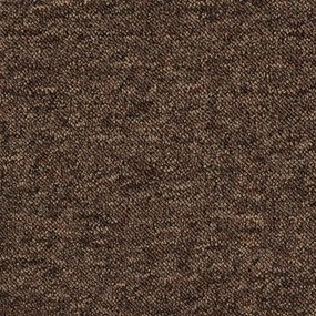 Metrážový koberec bytový METRO 5282 - šíře 4 m Hnědý