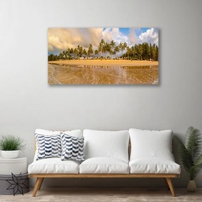 Obraz na plátně Pláž Krajina 125x50 cm
