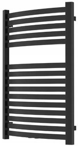 Invena, koupelnový žebříkový radiátor 540x800 mm 404W, černá matná, UG-03-080-A