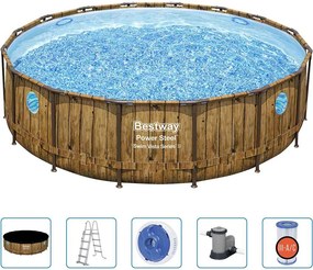 Bestway Power Steel Bazénový set 488 x 122 cm
