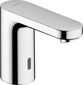 Hansgrohe Vernis Blend, elektronická umyvadlová baterie s předem nastavenou teplotou, napájení ze sítě 230 V, chromová, HAN-71501000