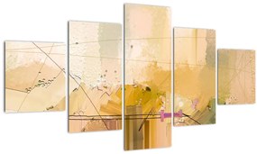 Obraz - Abstrakce, olejomalba (125x70 cm)