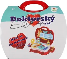 TEDDIES Doktorský kufřík / plast / 24x22x9 cm / od 3 let