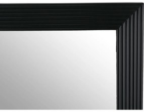 Zrcadlo, dřevěný rám černé barvy, Malkia TYP 1