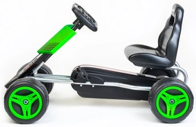 Dětská šlapací motokára Go-kart Baby Mix Speedy zelená