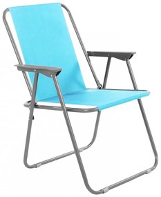 Kempová židle HUNTER modrá