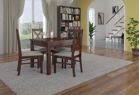 ADRK Furniture Sada stolu s židlemi RODOS 38 SET-ROD-38-DW-B061