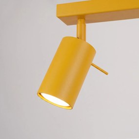 Sollux Lighting Stropní svítidlo RING 6L žluté