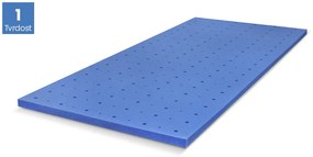 Krycí matrace BLUE TOPPER VISCO Rozměr: 85x195, Výška: 6 cm, Typ potahu: ActiPRO