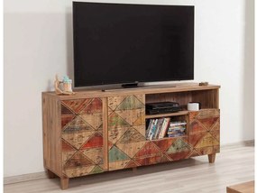 Designový TV stolek Aaralyn II 160 cm borovice atlantská