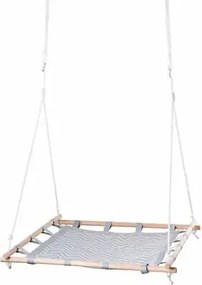 Woody Houpací čtverec s textilií 100cm / od 3 let