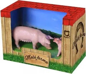RAPPA Sada prasat 2 ks / Figurky zvířat / Moje malá farma / guma