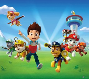 Fotozávěs Paw Patrol FCSXL-4389 textilní foto závěs FCSXL4389 / foto-závěsy s fototiskem (180 x 160 cm) AG Design