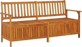 vidaXL Úložná lavice 170 cm masivní akáciové dřevo [316741] Barva: Hnědá