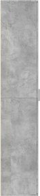 Skříň highboard betonově šedá 60 x 35 x 180 cm kompozitní dřevo 3276668