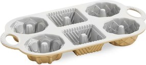 Nordic Ware Forma na 6 mini bábovek zlatá 1,4 l 91277