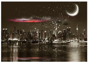 Fototapeta - Hvězdná noc nad NY 300x210 + zdarma lepidlo