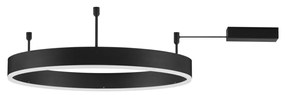 Nova Luce stropní LED svítidlo Motif - černá, 600 mm, 45 W LED