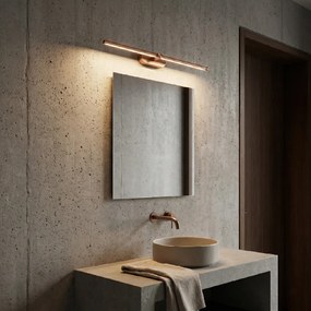 Toolight Toolight, LED nástěnné svítidlo 60cm, 13W, 4000K, 1000lm, APP1896-1W, měděná matná, OSW-66051