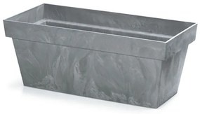 PROSPERPLAST Truhlík - CUBE CASE Beton Effect Rozměr: 58,7x26,4 cm, Barva: beton