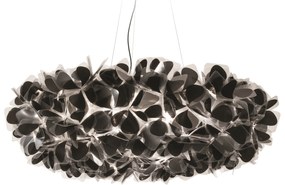 Slamp Clizia Mama Non Mama Black 130, designové svítidlo s černým kabelem, 15x12W E27, prům. 130cm