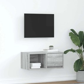 TV skříňka šedá sonoma 60x31x25,5 cm kompozitní dřevo