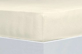 Florella Prostěradlo Avance Jersey 45 Ivory, 140-160x200 cm