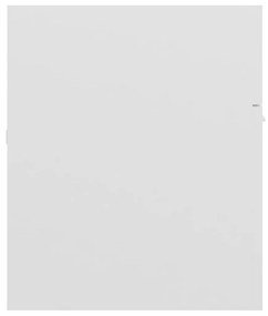 Skříňka pod umyvadlo bílá vysoký lesk 100x38,5x46cm dřevotříska - Default Title