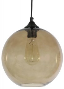 Závěsná lampa EDISON Z Candellux Hnědá