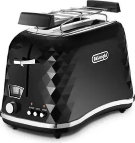 DeLonghi CTJ 2103.BK Brillante / topinkovač / 900 W / 4 funkce / černá