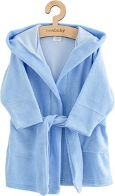 Dětský froté župan New Baby blue velikost 92/98