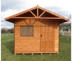 Dřevěný zahradní domek STATEK se skladem bez terasy bez montáže Osobní odběr/vlastní doprava
