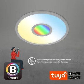 Brilo -LED RGB Stmívatelné stropní svítidlo CENTRO LED/24W/230V Wi-Fi Tuya + DO