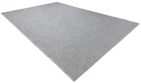 koberec FLAT 48663/037 SISAL stříbro HLADKÝ velikost 140x200 cm | krásné koberce cz