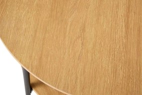 Designový odkládací stolek Lakshmana 50 cm přírodní dub