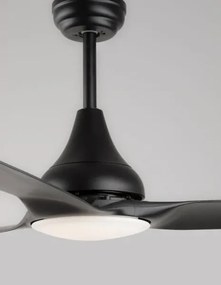 Stropní ventilátor Samoa 12.2 černé s dálkovým ovládáním