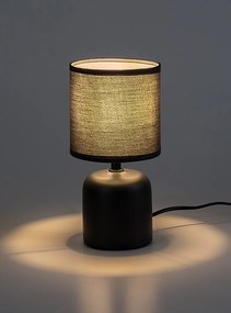 Rabalux Modrá stolní lampa Daphni pro žárovku E14 74056