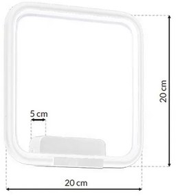 Nástěnné LED svítidlo Nix, 1x LED 13w, 3000k, w