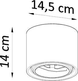 Sollux Lighting Nástěnné svítidlo keramické KALU