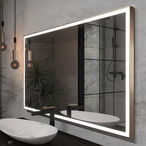 Zrcadlo do koupelny s LED osvětlením F1