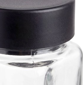 Sada 24 ks kořenky plast – černá