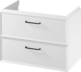 Cersanit Mille, umyvadlová skříňka 794x446x551 mm, bílá matná, S1021-004