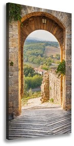 Wallmuralia Vertikální Foto obraz na plátně Toskánsko Itálie 50x100