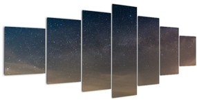 Obraz noční oblohy (210x100 cm)