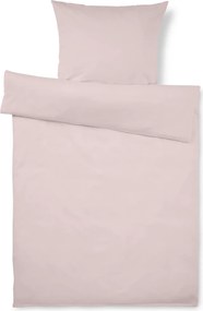 Tchibo - Flanelové povlečení, světle růžová, standardní velikost