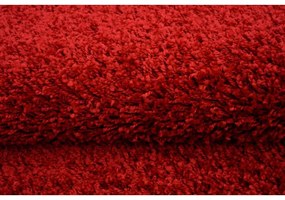 +Kusový koberec Shaggy Tokyo červený 70x300cm