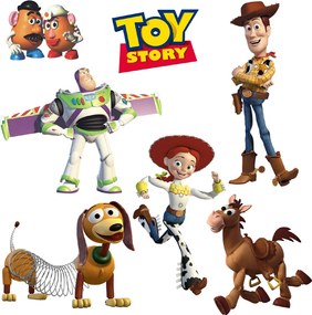 Samolepka na zeď "Toy Story"