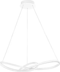 Závěsné LED svítidlo NOVA LUCE FUSION 53W 3000K bílé 1701101001
